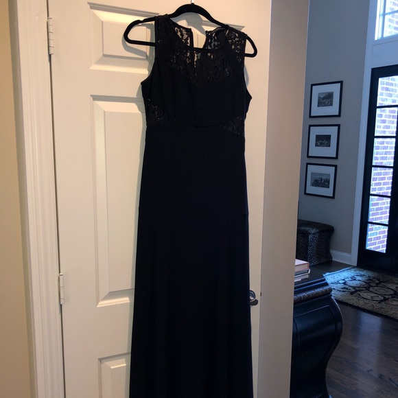 Ivanka Trump | Dresses | Black Lace Sleeveless Ivanka Trump Prom Dress ...